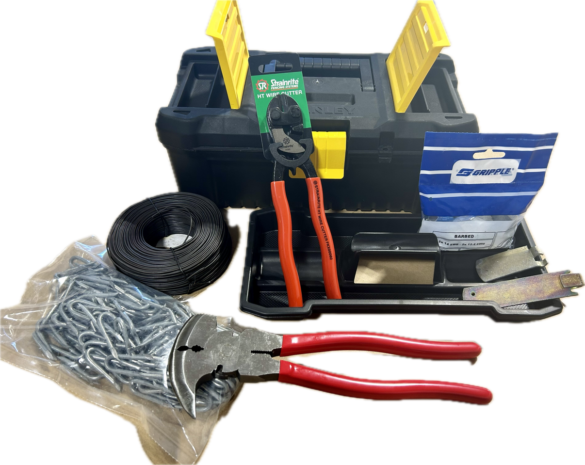 FENCE FIXN' KIT IN A TOOL BOX – Live Wire Products, LLC.